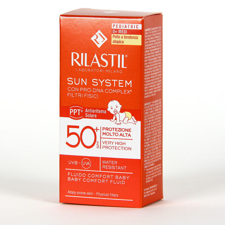 Rilastil Sun System Baby Confort SPF50+ 50 ml | Farmacia Jiménez
