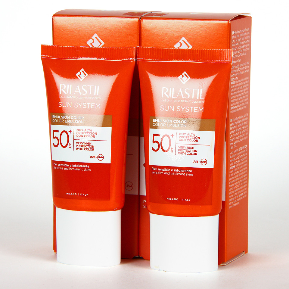 Rilastil Sun System Color SPF 50 PACK Duplo 20% Descuento | Farmacia ...