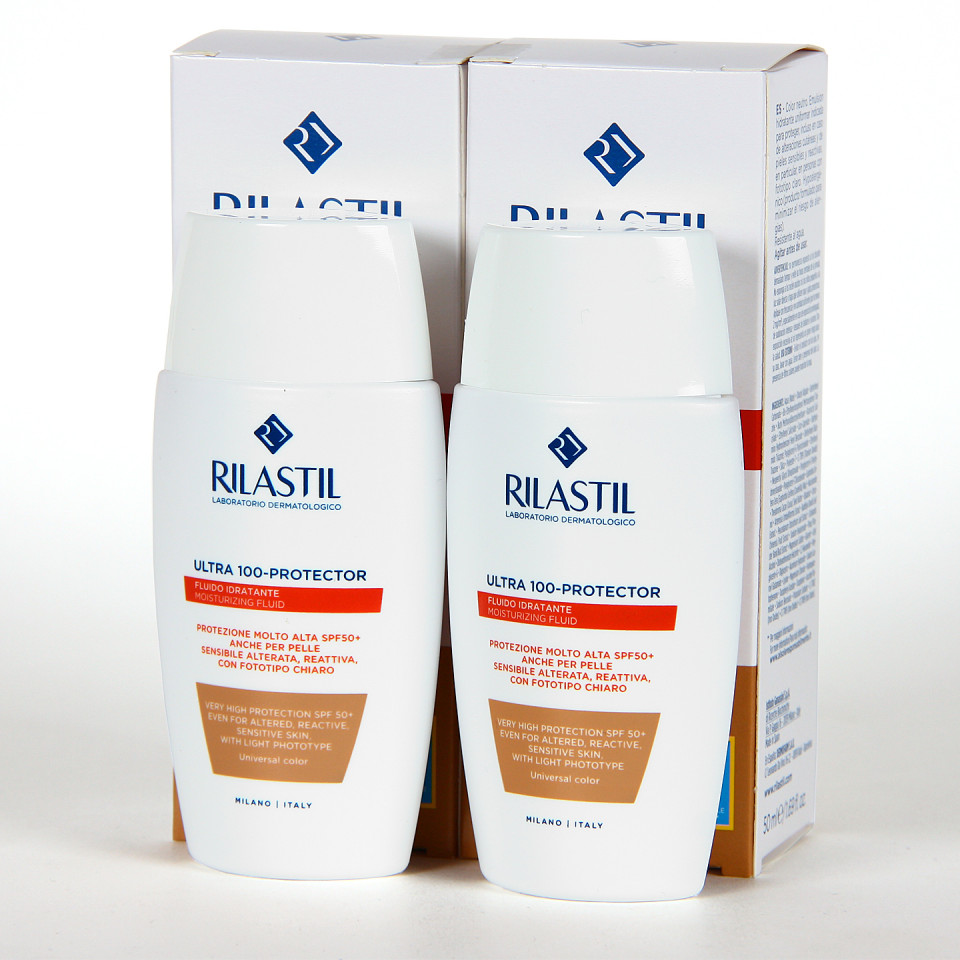 Rilastil Sun System Ultra Protector 100 Color SPF 50 PACK Duplo ...