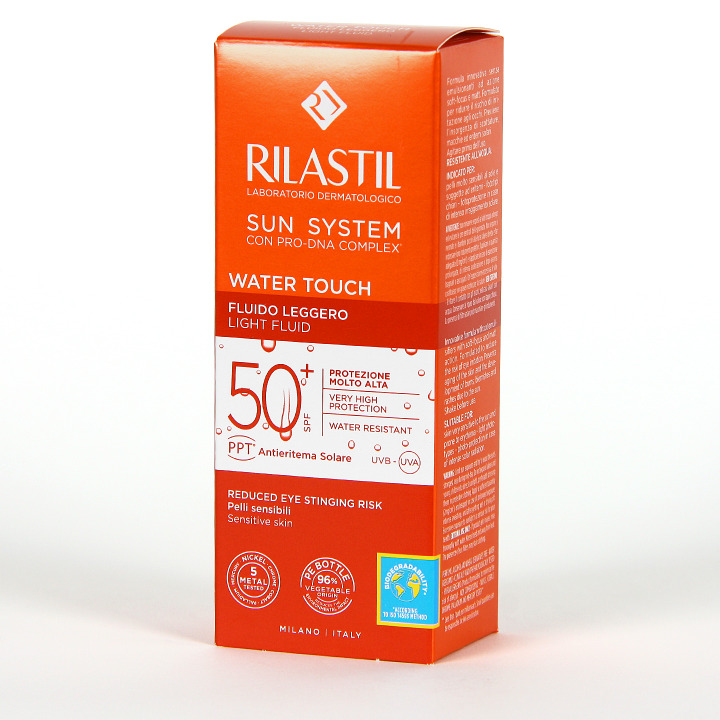 Rilastil Sun System Water Touch SPF50+ 50 ml | Protector solar facial ...