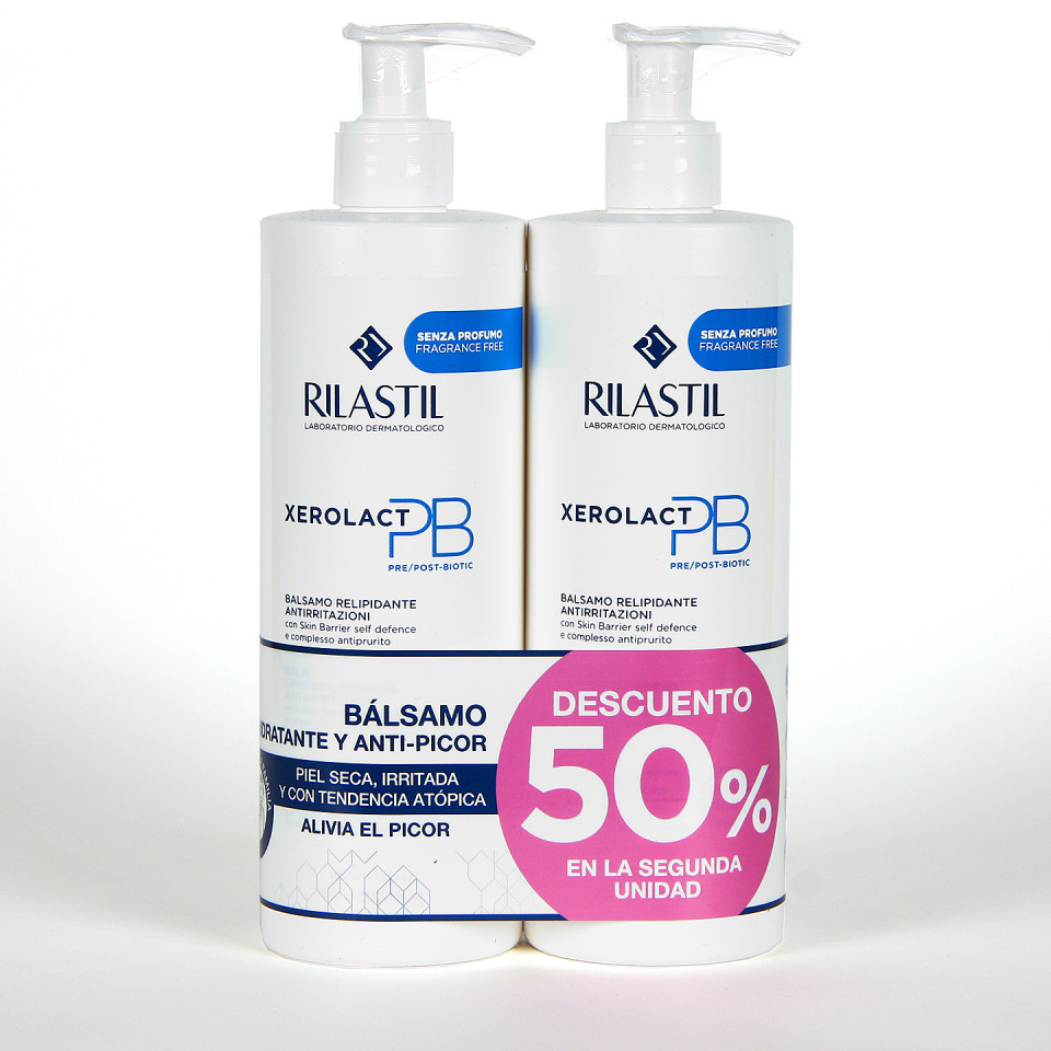 Rilastil Xerolact PB Bálsamo Relipidizante 400 ml PACK Duplo | Farmacia ...