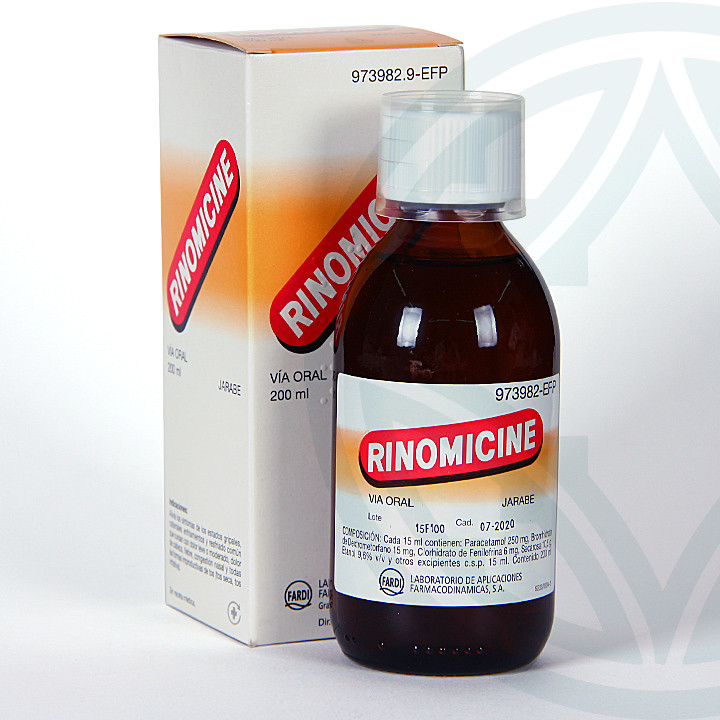 Rinomicine Jarabe | Resfriado | Farmacia Jiménez