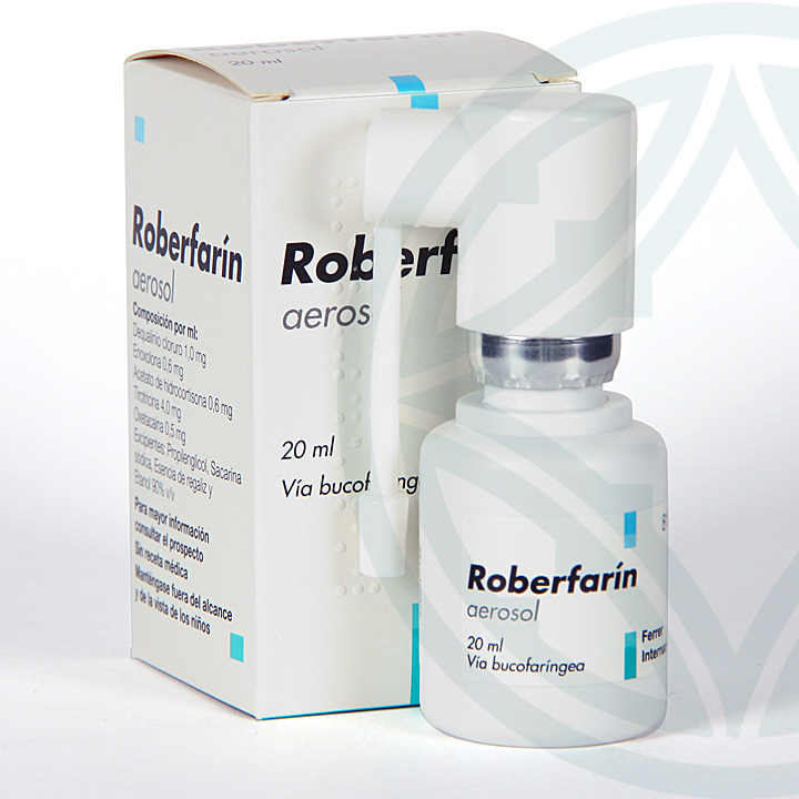 Roberfarin Aerosol Tópico | Farmacia Jiménez