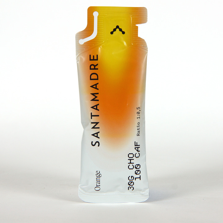 Santa Madre Gel 30CHO 100 CAF Naranja 60g | Farmacia Jiménez