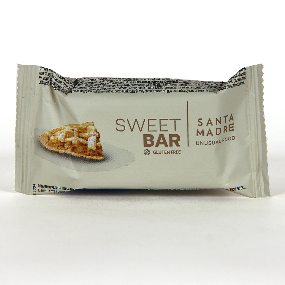 Santa Madre Sweet Bar Baked Apple 60g | Farmacia Jiménez