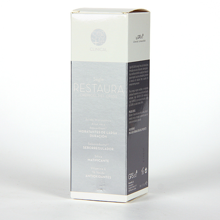 Segle Clinical Restaura Crema Gel Piel Grasa 50 ml | Farmacia Jiménez