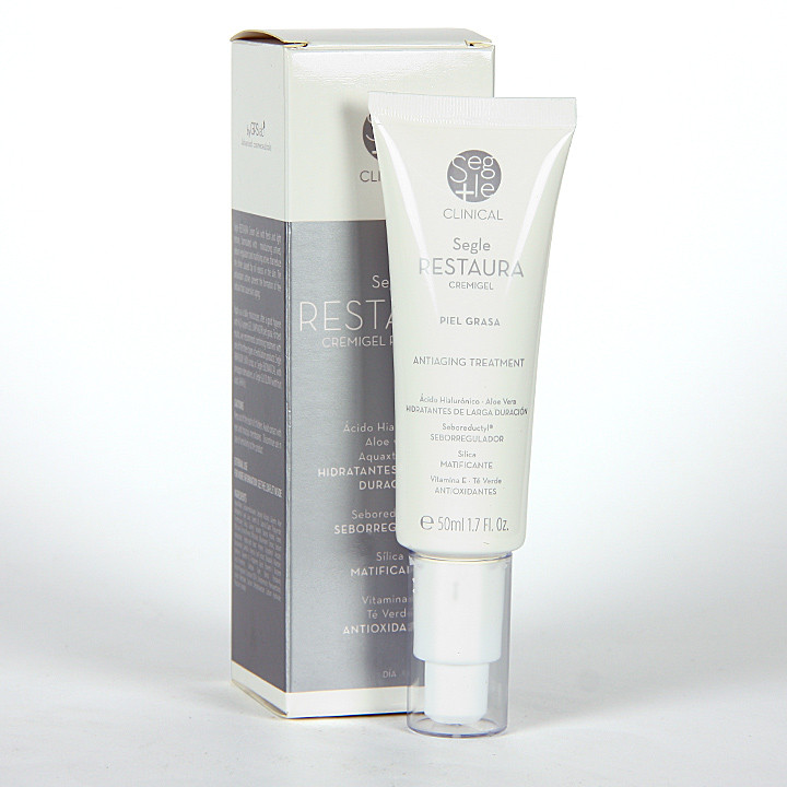 Segle Clinical Restaura Crema Gel Piel Grasa 50 ml | Farmacia Jiménez