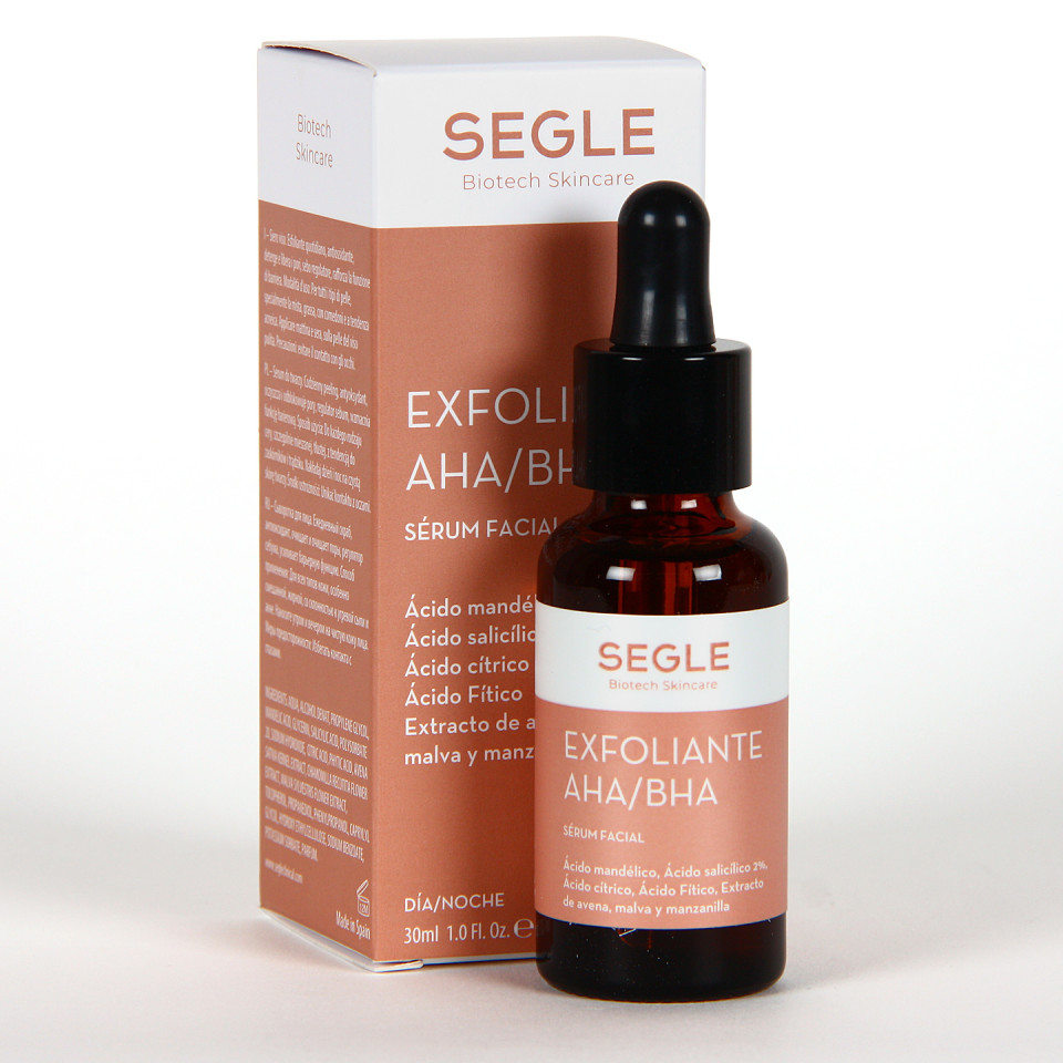 SEGLE Serum Exfoliante AHA/BHA 30ml | Farmacia Jiménez