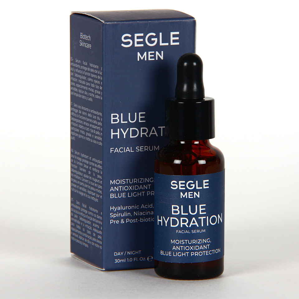 SEGLE Men Blue Hydration Facial Serum 30ml | Farmacia Jiménez
