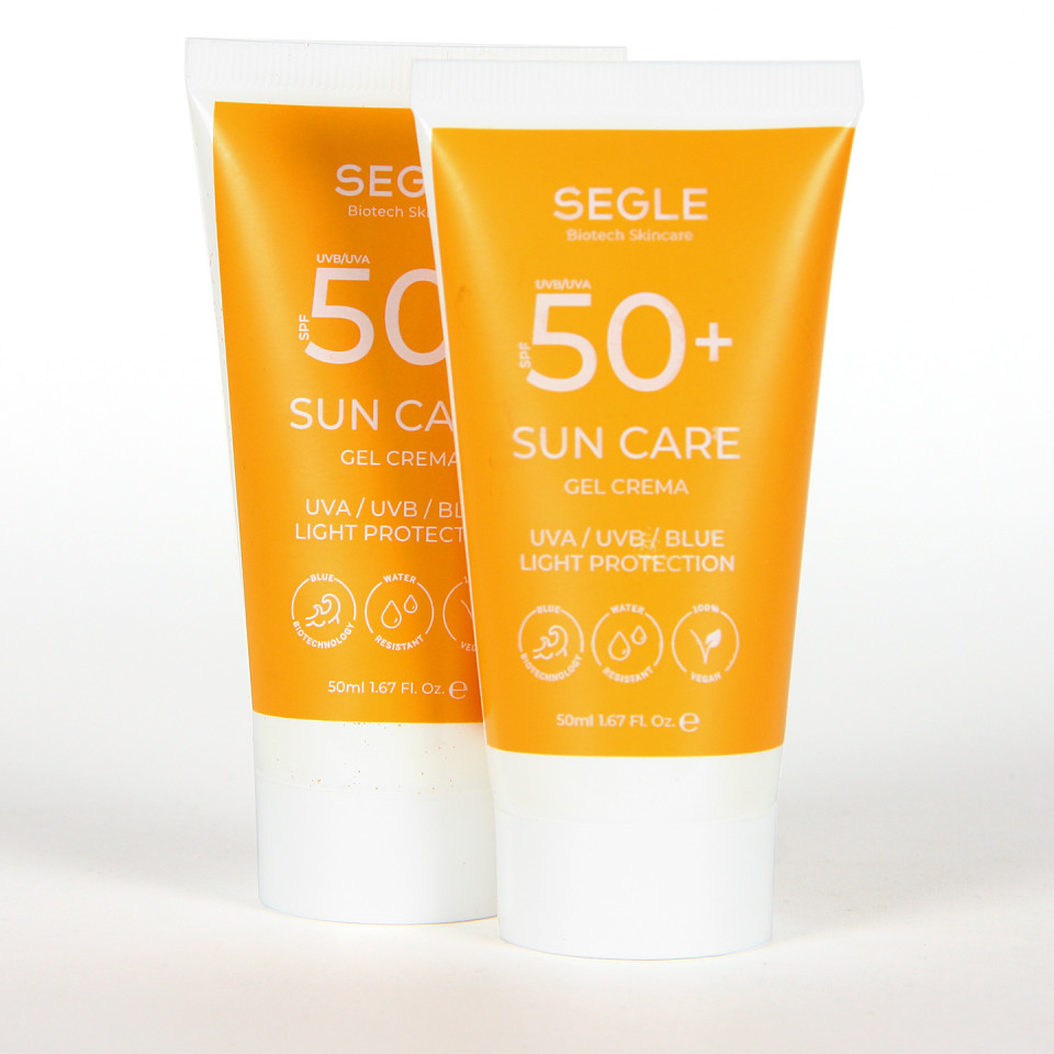 SEGLE PACK Duplo Crema Solar Facial SPF50+ 20% Descuento | Farmacia Jiménez