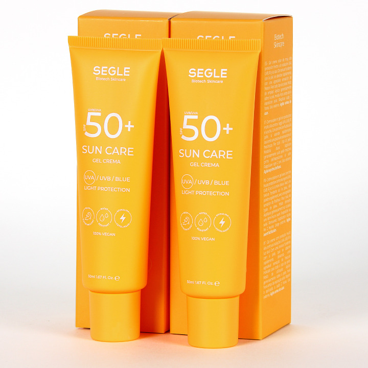 SEGLE PACK Duplo Crema Solar Facial SPF50+ 20% Descuento | Farmacia Jiménez