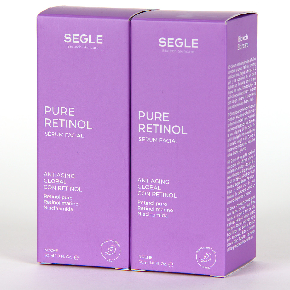 SEGLE PACK Duplo Pure Retinol Serum 20% Descuento | Farmacia Jiménez