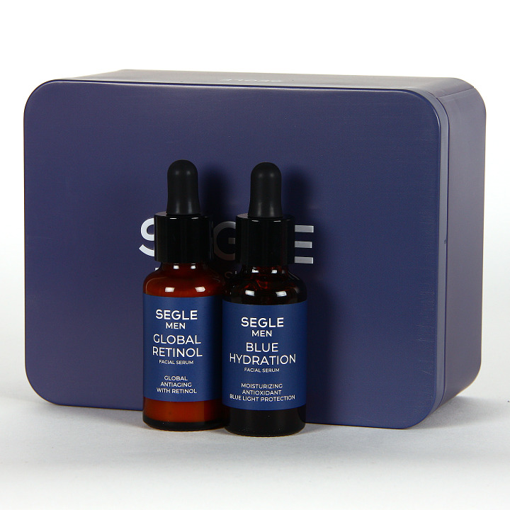 Segle PACK Men Global Retinol Serum con Blue Hydration Serum de Regalo ...