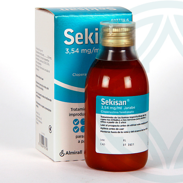 Sekisan jarabe 200 ml | Antitusivo | Farmacia Jiménez