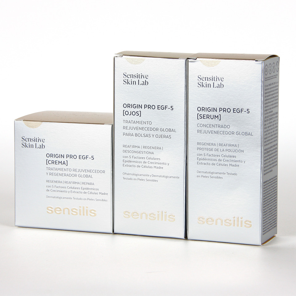 Sensilis Origin Pro PACK Descuento Crema y Serum con Contorno de ojos de Regalo | Farmacia Jiménez