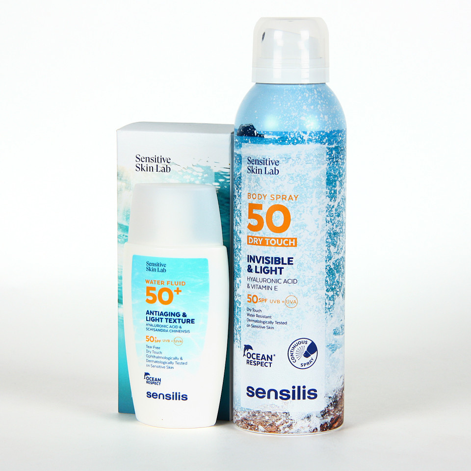 Sensilis PACK 20% Descuento Water Fluid y Body Spray Corporal ...