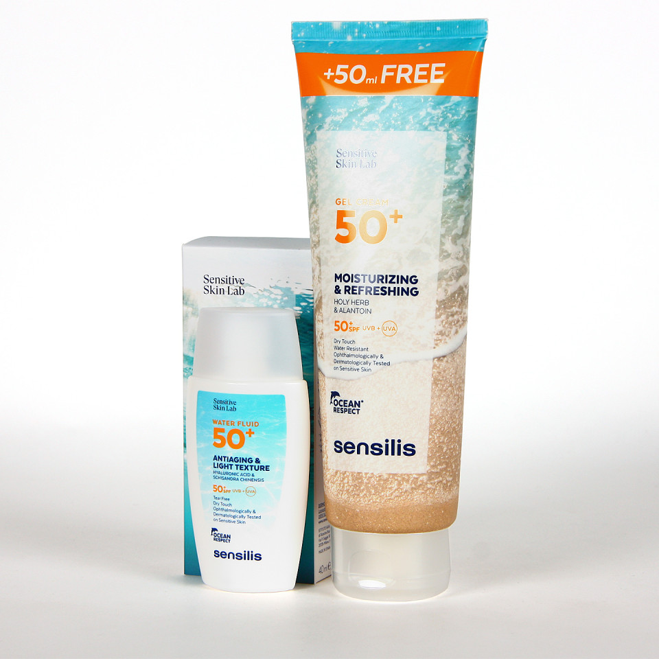 Sensilis PACK 20% Descuento Water Fluid y Gel Crema Corporal | Farmacia ...