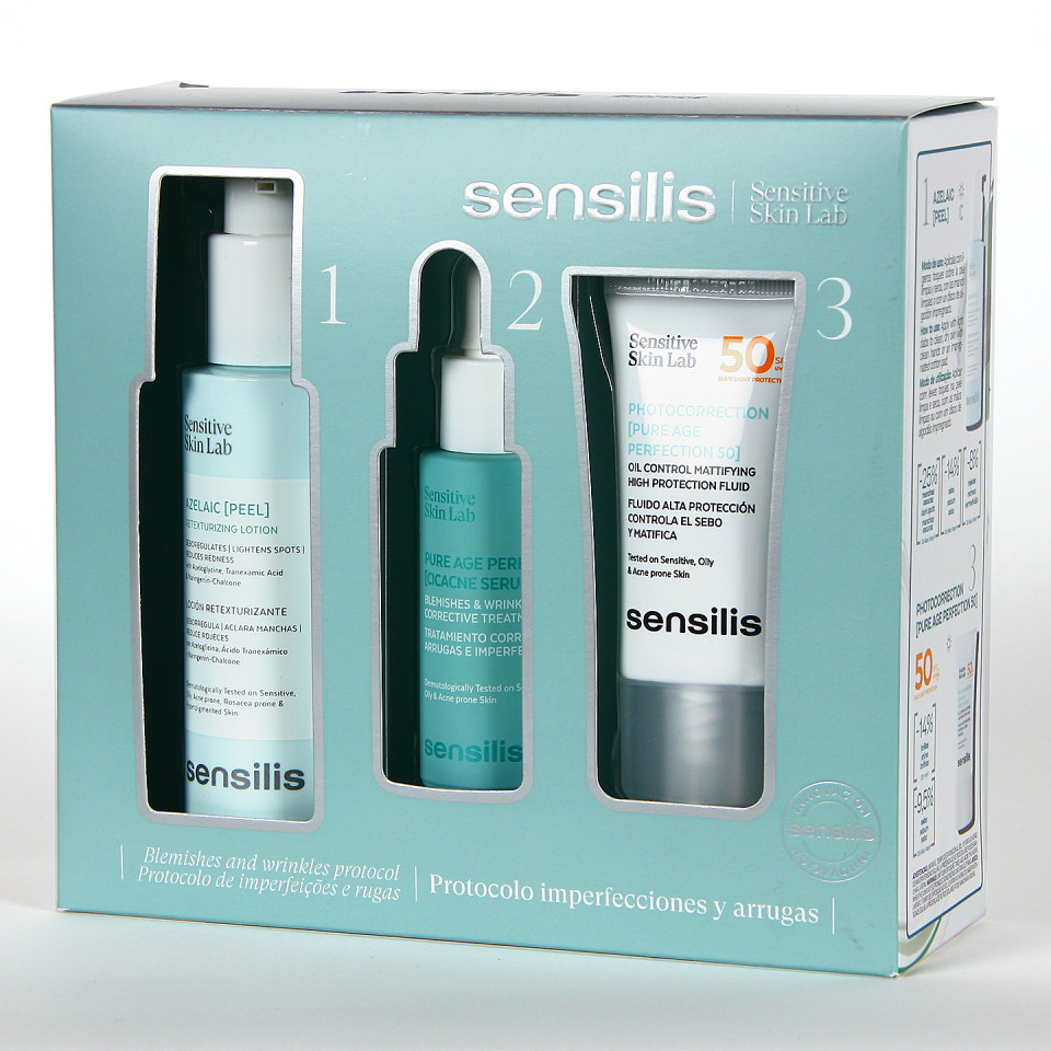 Sensilis PACK Pure Age Perfection Protocolo Imperfecciones y Arrugas | Sensilis | Farmacia Jiménez