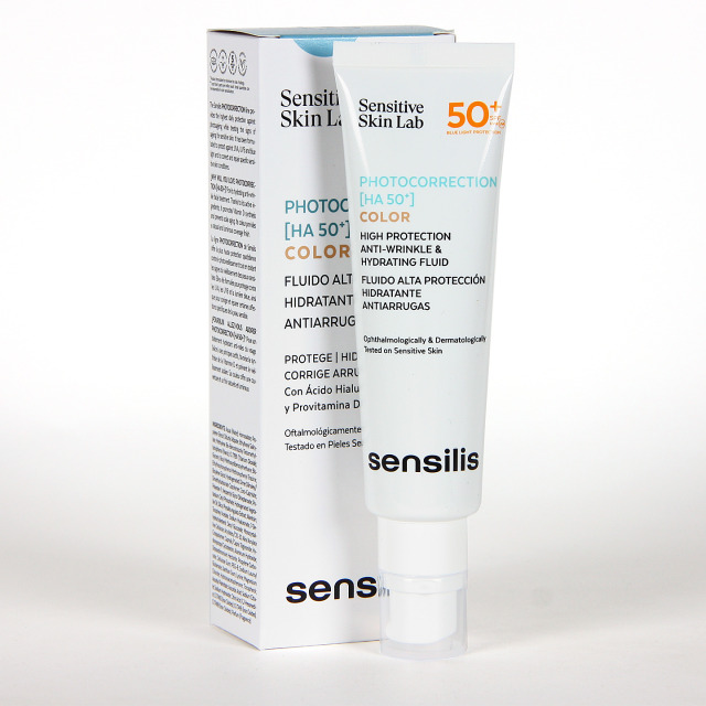 Sensilis Photocorrection HA 50+ Color 200ml | Farmacia Jiménez