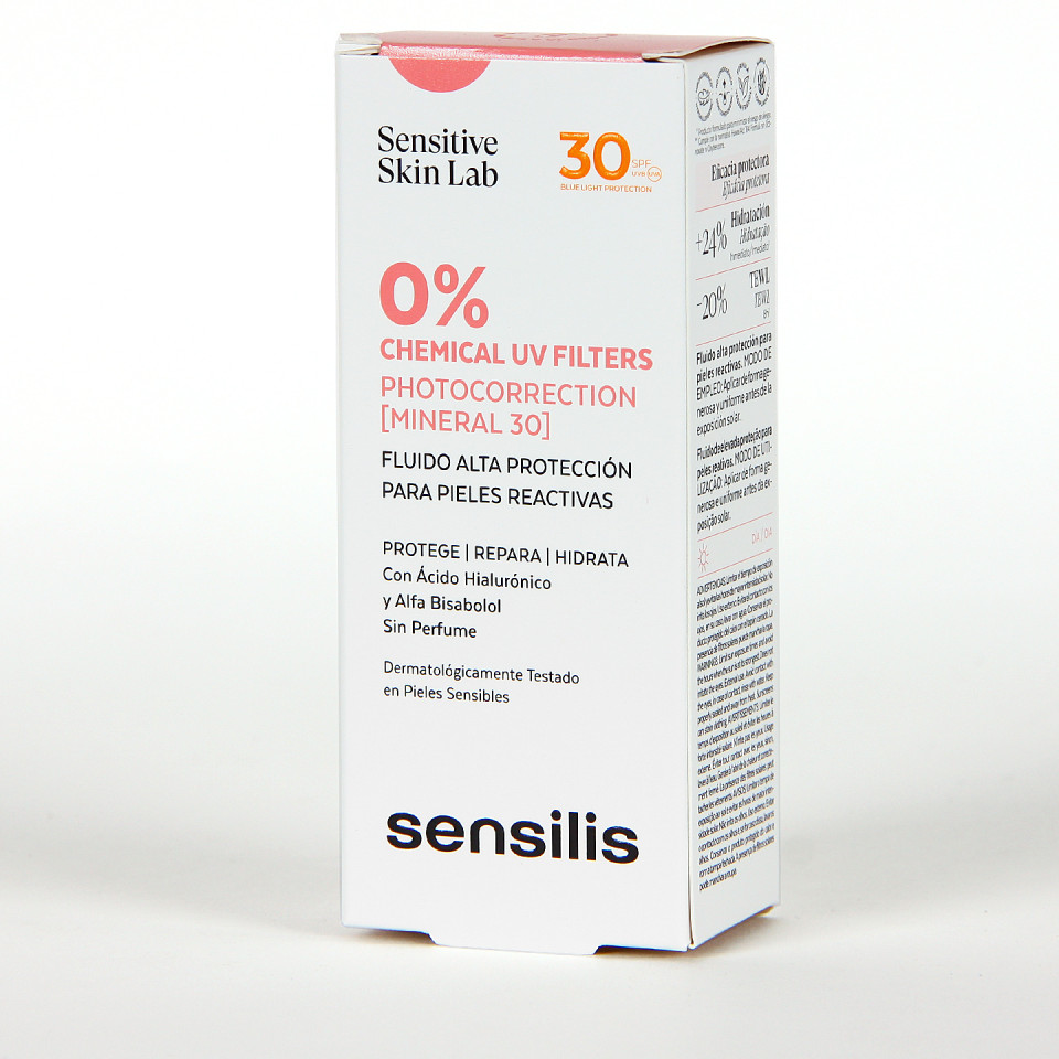 Sensilis Photocorrection Mineral SPF30 40ml | Farmacia Jiménez