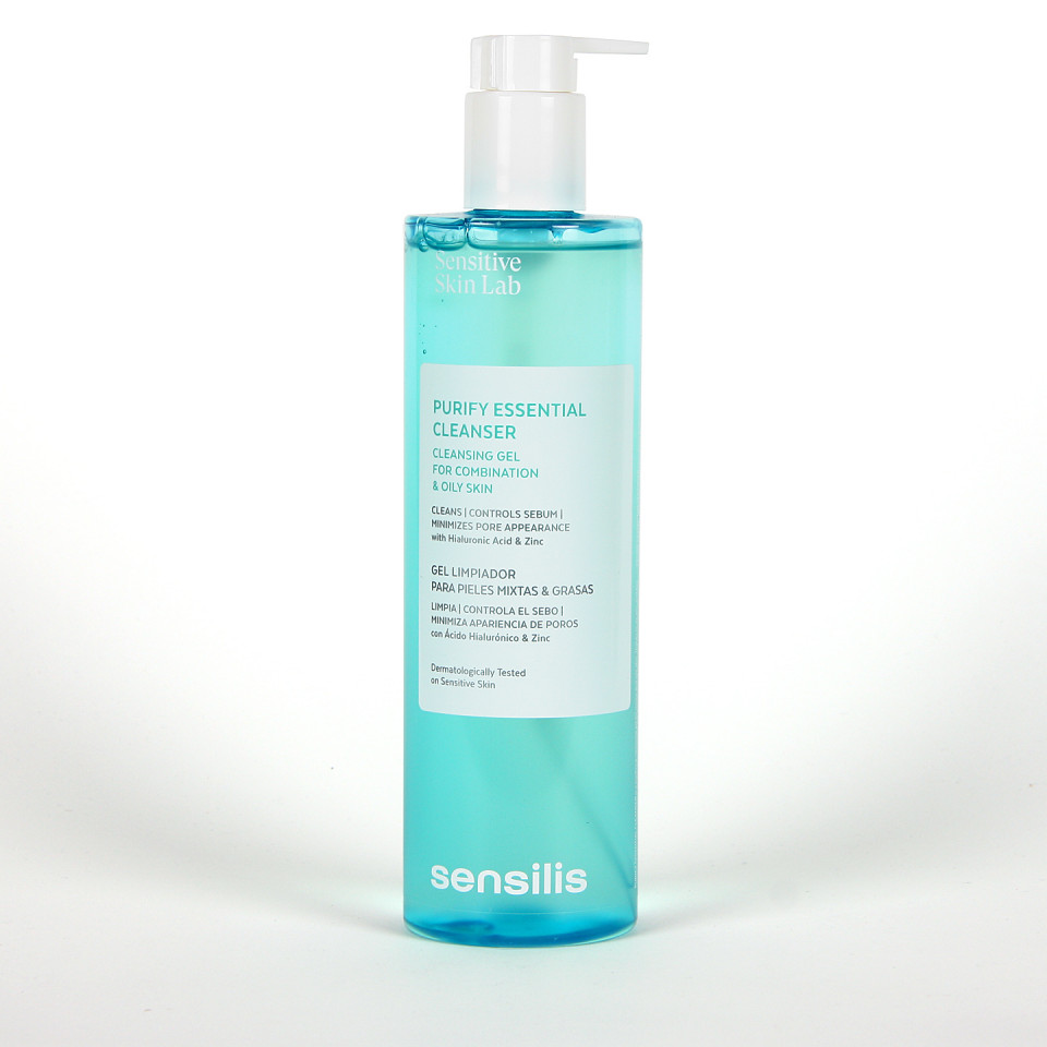 Sensilis Purify Essential Gel limpiador 400ml | Farmacia Jiménez