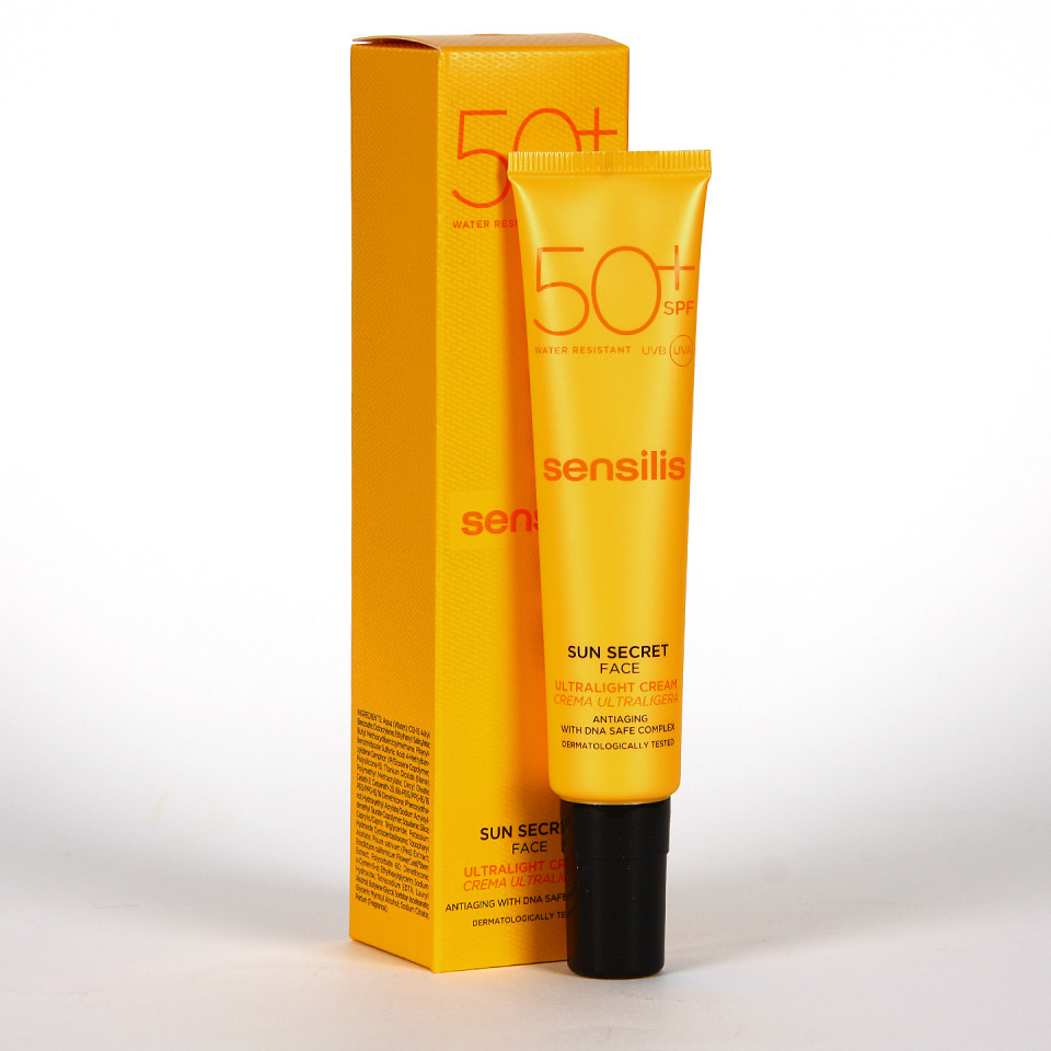 Sensilis Sun Secret Crema Ultraligera SPF50+ 40 ml | Farmacia Jiménez