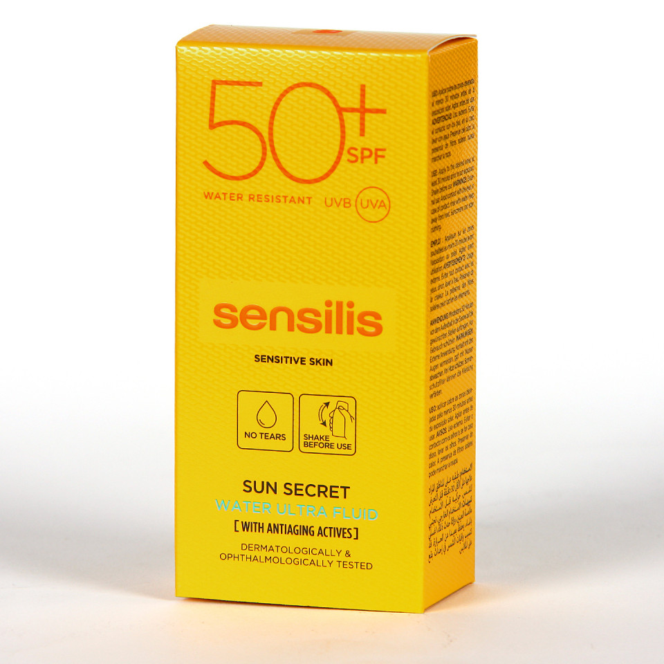 Sensilis Sun Secret Water Ultra Fluido Facial SPF50+ 40 ml | Sensilis | Farmacia Jiménez