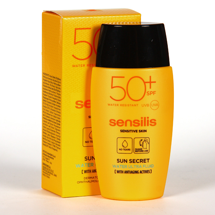 Sensilis Sun Secret Water Ultra Fluido Facial SPF50+ 40 ml | Sensilis | Farmacia Jiménez