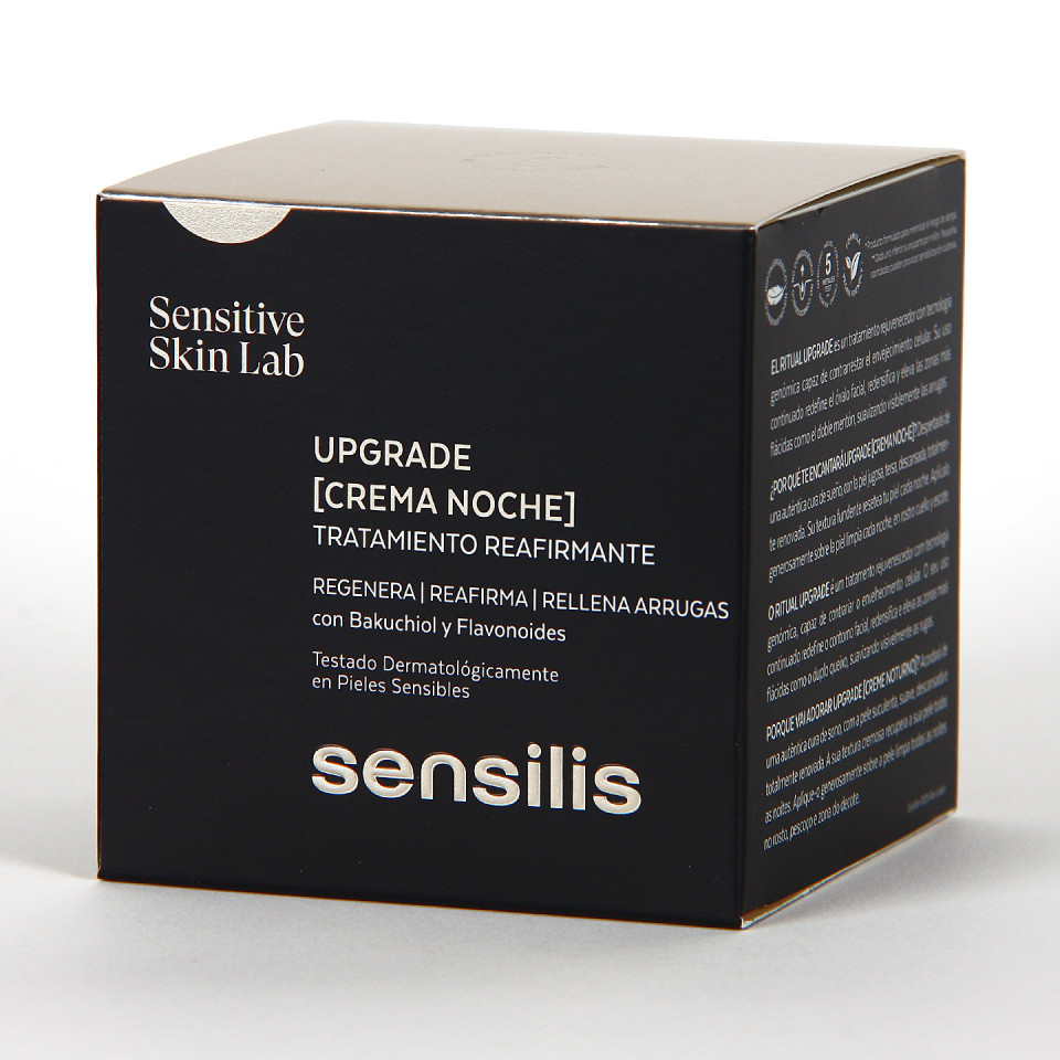 Sensilis Upgrade Crema Reafirmante de Noche 50 ml | Farmacia Jiménez