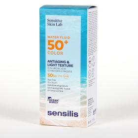 Sensilis Water Fluid Antiaging Light Texture SPF 50+ Color 40 ml | Farmacia Jiménez