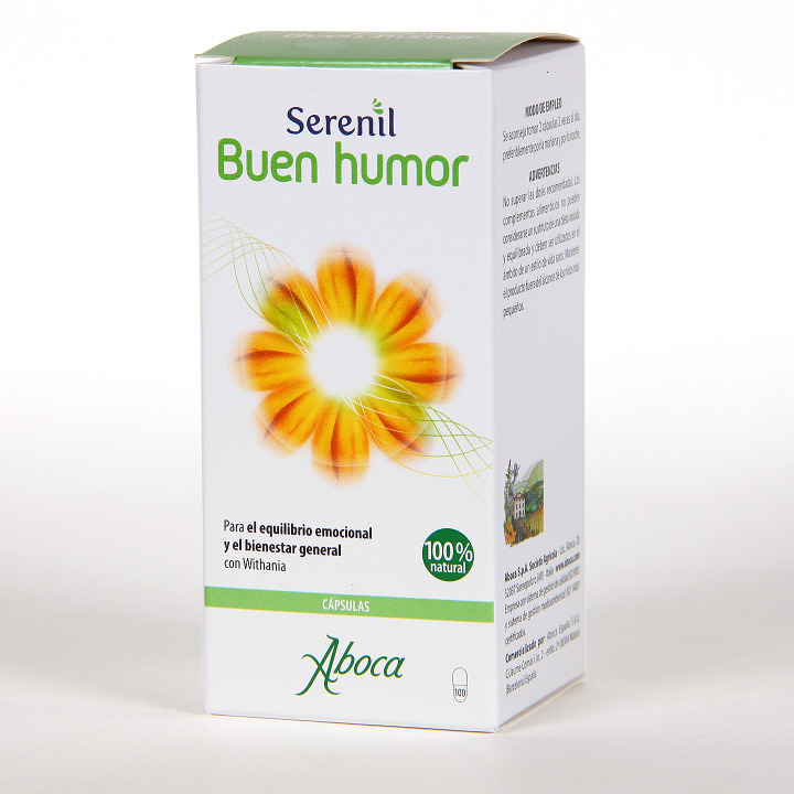 Aboca Serenil Buen Humor 100 cápsulas | Farmacia Jiménez