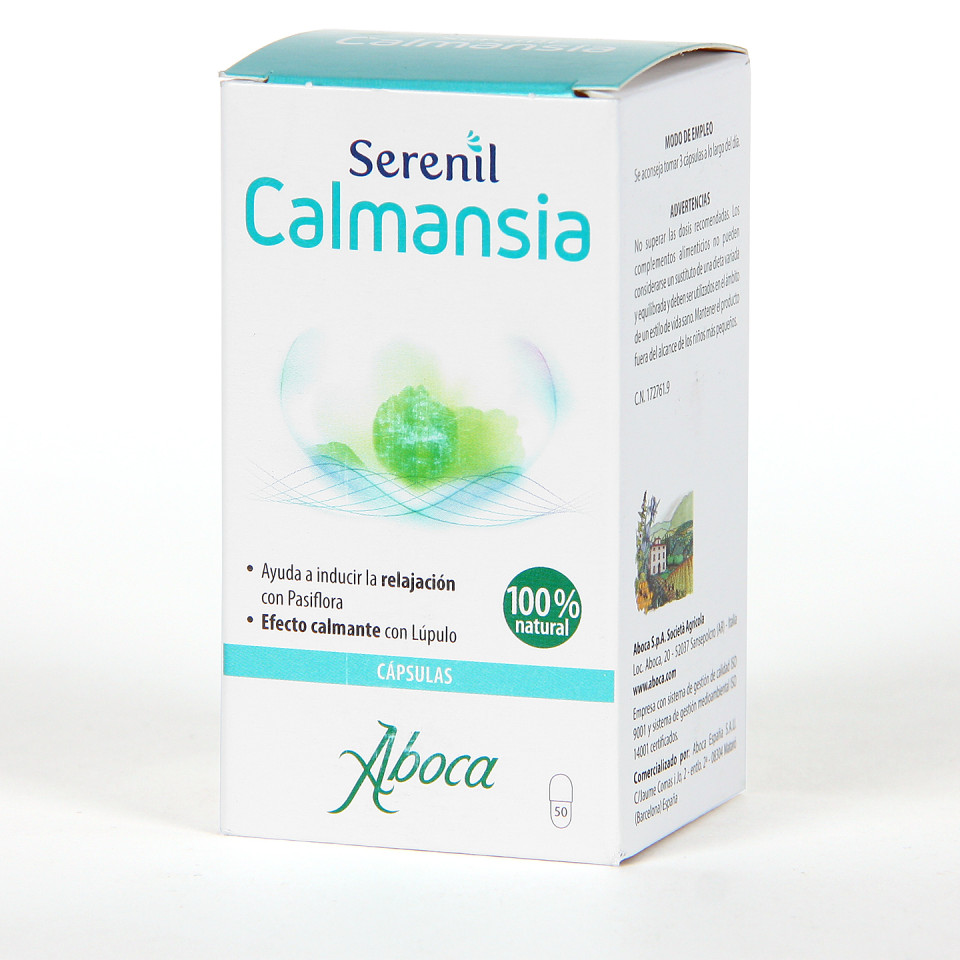 Aboca Serenil Calmansia 50 Cápsulas | Farmacia Jiménez