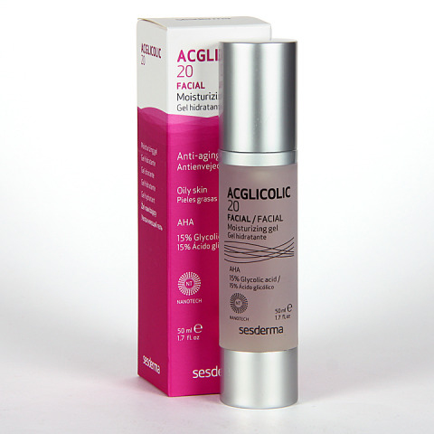 Sesderma Acglicolic 20 Gel Hidratante 50 ml | Farmacia Jiménez