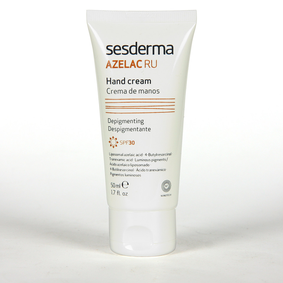 Sesderma Azelac Ru Crema de manos SPF 30 50 ml | Manchas manos ...