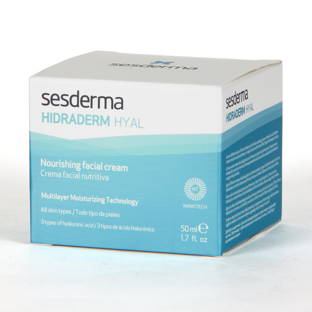 Sesderma Hidraderm Hyal Crema Facial Nutritiva 50 ml | Farmacia Jiménez