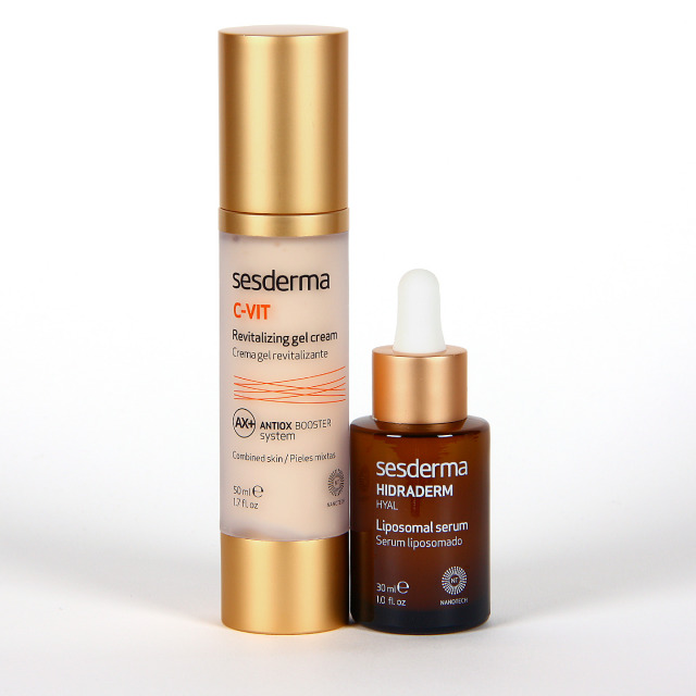 Sesderma Hidraderm Hyal Serum + C-VIT Crema Gel Pack Sesderma ...