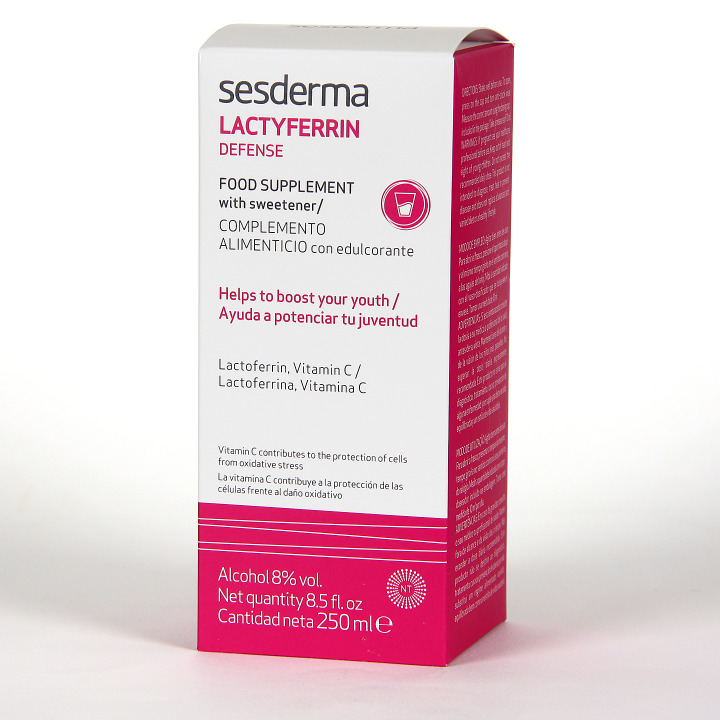 Sesderma Lactyferrin Defense Drinkable Solución Oral 250 ml | Farmacia Jiménez