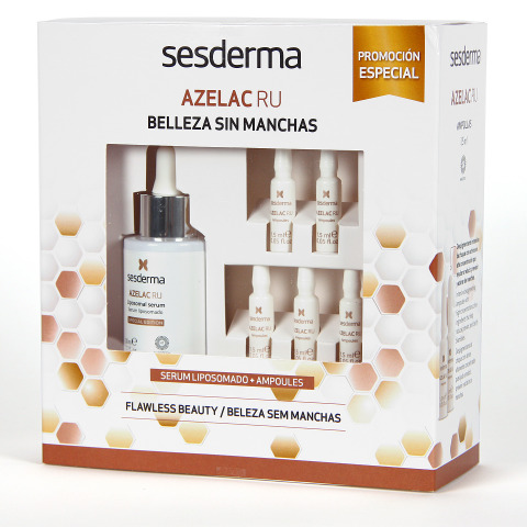 Sesderma Pack Azelac Ru Serum + Azelac Ru Ampollas 10x1,5ml | Farmacia ...
