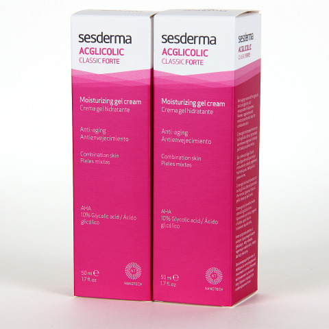 Sesderma PACK Duplo Acglicolic Classic Forte Crema Gel 20% Descuento ...