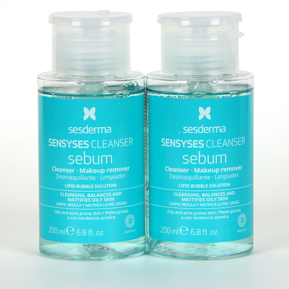 Sesderma PACK Duplo Sensyses Cleanser Sebum 20% Descuento | Farmacia ...