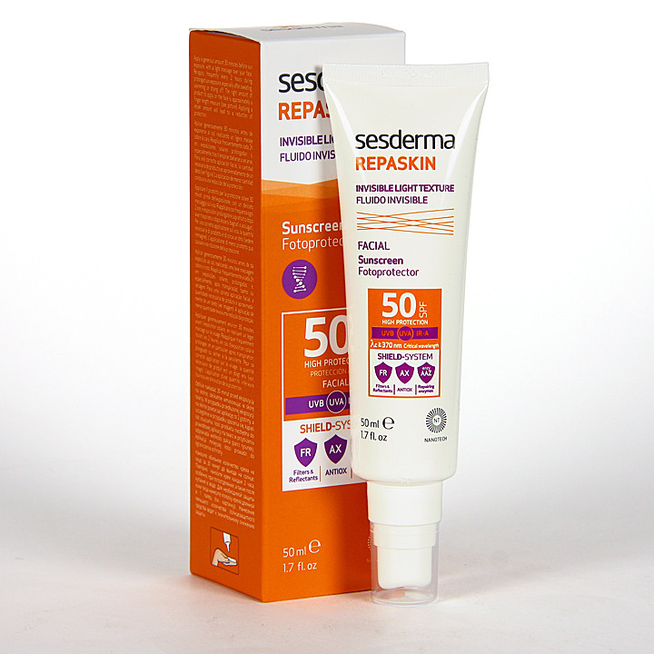 Sesderma Repaskin Fluido Invisible SPF 50 50 ml | Farmacia Jiménez
