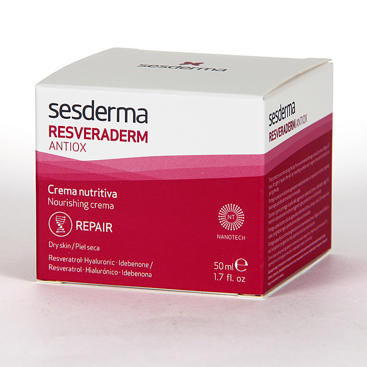 Sesderma Resveraderm Crema Nutritiva 50 ml | Antiedad - Antiarrugas ...