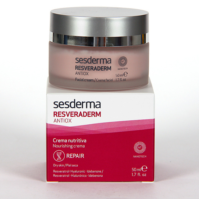 Sesderma Resveraderm Crema Nutritiva 50 ml | Antiedad - Antiarrugas ...