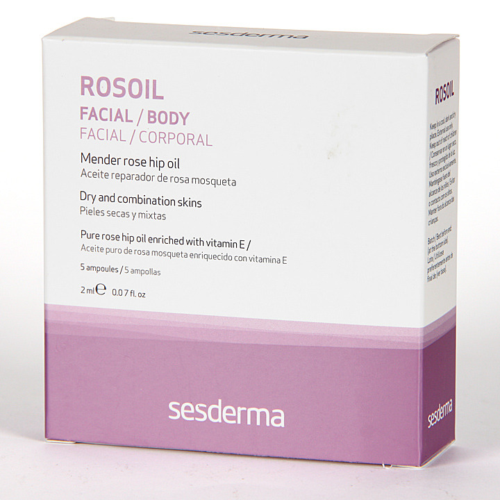 Sesderma Rosoil Rosa Mosqueta Ampollas 5x2ml | Farmacia Jiménez