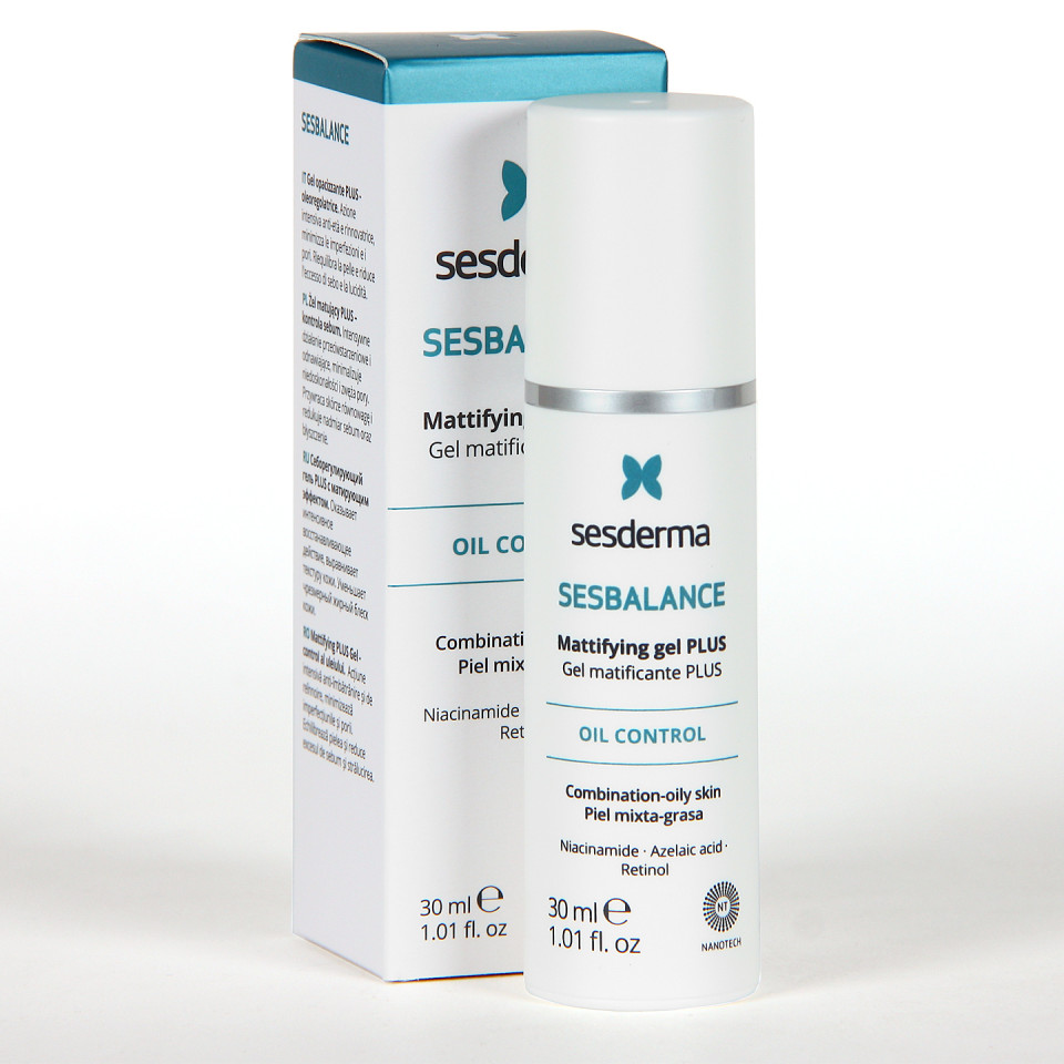 Sesderma Sesbalance Gel Matificante PLUS 30ml | Farmacia Jiménez