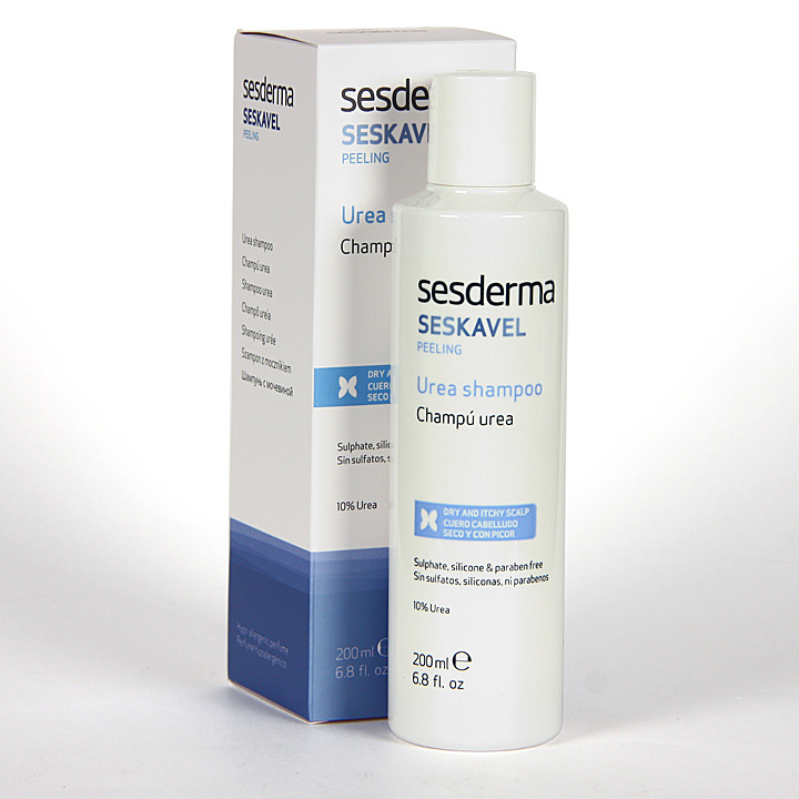 Sesderma Seskavel Peeling Champú Urea 200 ml | Farmacia Jiménez