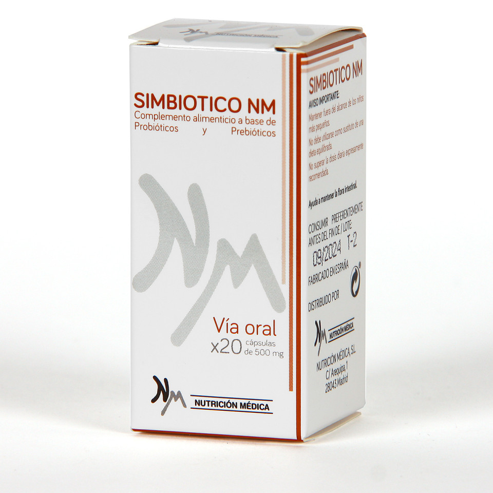 Simbiotico NM 20 cápsulas | Farmacia Jiménez