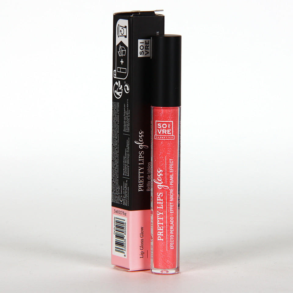 Soivre Cosmetics Beauty Collection Lip Gloss Glow Rosa Suave | Farmacia ...