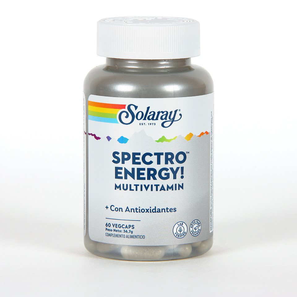 Solaray Spectro Energy 60 cápsulas | Farmacia Jiménez