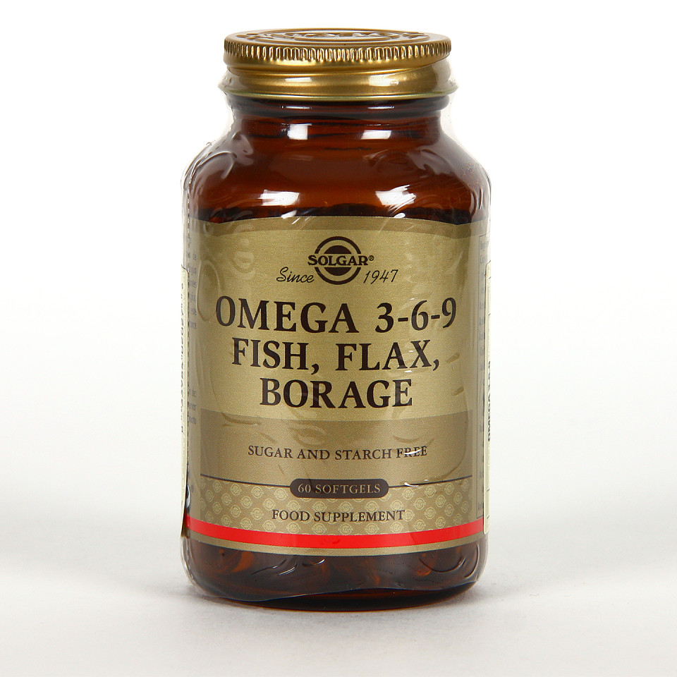 Solgar Omega 3-6-9 60 Softgels | Farmacia Jiménez